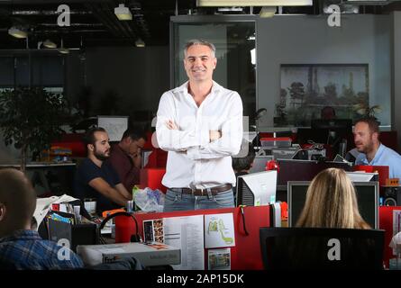 Peter Maude, UK finance director, Ubisoft. Photographed at Guildford ...