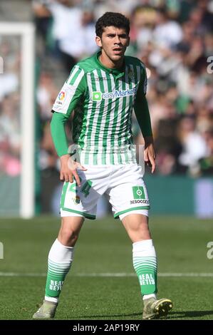 SEVILLA, 19-01-2020. Primera Division Spanish League. LaLiga. Estadio ...
