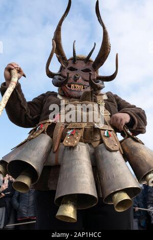 Masquerade festival in Breznik, Bulgaria Stock Photo - Alamy