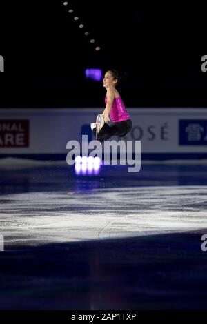 Alysa Liu of the United States performs during the women's short ...