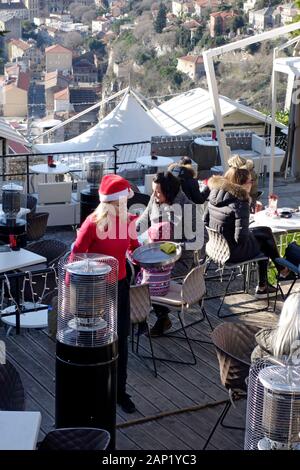 Christmas in Rijeka - Trsatska Gradina Stock Photo - Alamy