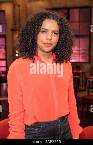 Alice Hasters bei der Aufzeichnung der WDR-Talkshow 'Kölner Treff' im ...