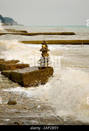 Group of gray stones - perfect for background or wallpaper Stock Photo ...