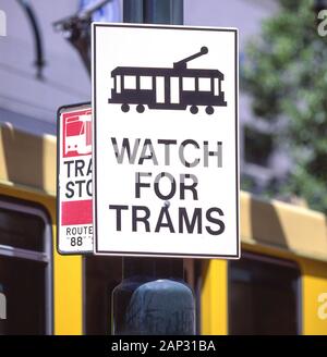 Bourke street sign Melbourne Australia. Bourke street is a major ...