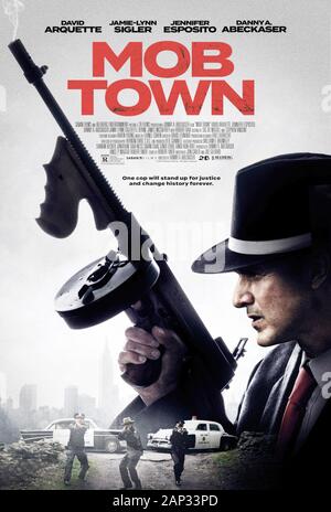 MOB TOWN, David Arquette as Sgt. Ed Croswell, 2019. © Saban Films ...