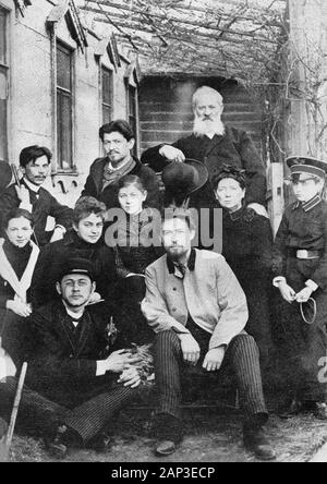 CHEKHOV WITH FAMILY Stock Photo - Alamy