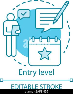 Prior experience concept icon Stock Vector Image & Art - Alamy