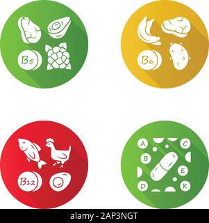 Vitamin pills glyph icon. A, B, C, D, E, K multi vitamins complex ...