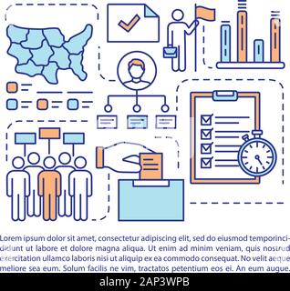 Ballot page icon outline vector. Online vote. Mobile election Stock ...