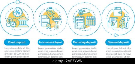 Recurring process diagram vector design element Stock Vector Image ...