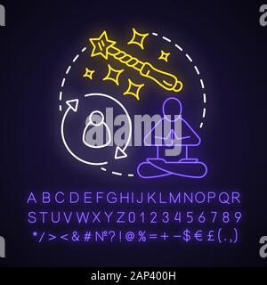 Transfiguration concept icon. Wizardry and witchcraft idea thin line ...