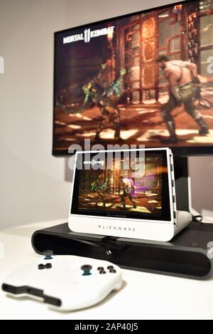 Alienware's Concept UFO, a portable Windows gaming PC device with ...