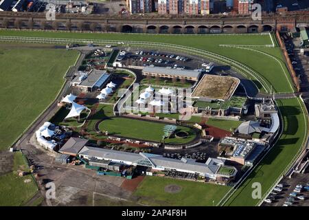 Chester Racecourse or the Roodee the oldest flat racing race track in ...