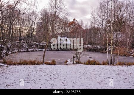 Cossack village, 12th century house in Ukraine Stock Photo - Alamy