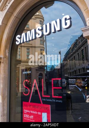 Samsung Logo, Samsung Store, Oxford Circus, London, England, UK, GB ...