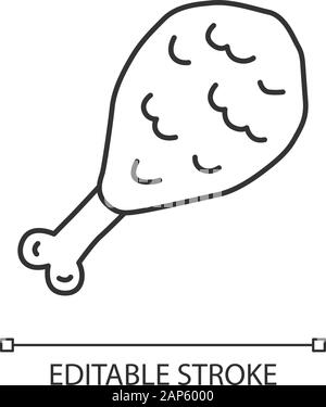 Chicken Meat Coloring Page