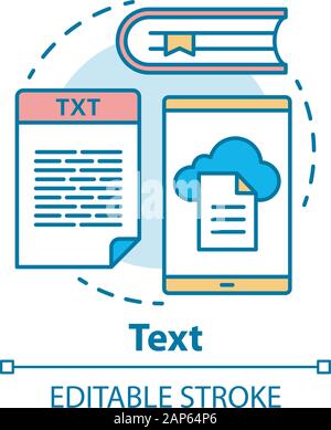 News articles and newspaper symbol. Editable vector Stock Vector Image ...