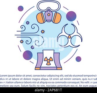 Pollution brochure template. Environmental damage. Flyer, booklet ...