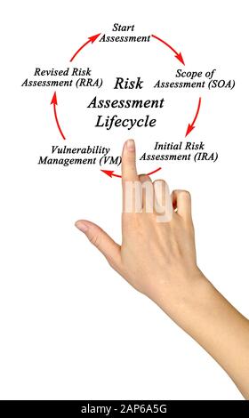 Risk management lifecycle Stock Photo - Alamy