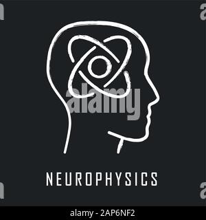 brain mapping neuroscience neurology line icon vector illustration ...