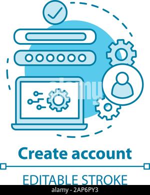 Online registration, account creation. Authorization on website and app ...