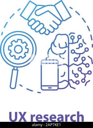 Service orchestration concept icon. Software development idea thin line ...