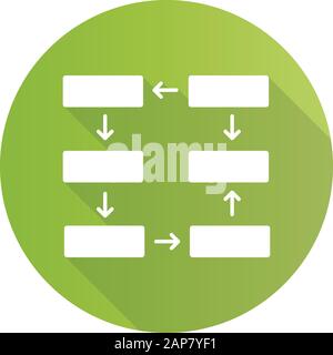 Connection diagram color icon. Wiring chart. Progress stages ...
