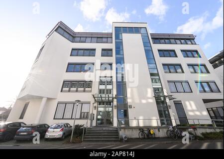 Raunheim, Germany. 20th Jan, 2020. A sign with the inscription "Geely ...
