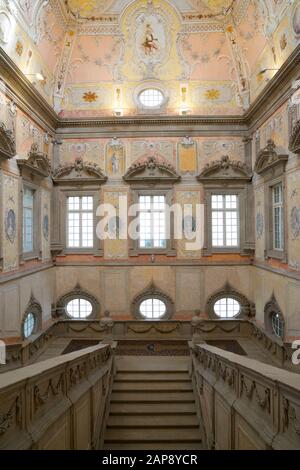 Interior of the Episcopal Palace, Porto Stock Photo - Alamy