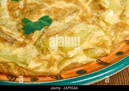 Chipsi mayai, chips and eggs - common food found in Tanzania, East ...
