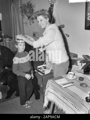 Corine Rottschäfer home, Corine with brother Jan Date: November 13 ...