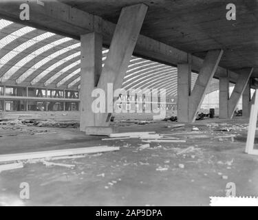 Construction of the new RAI on the Europaplein, the/ front side of the ...