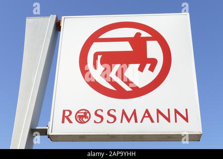 Logo, Rossmann, drugstore, Germany Stock Photo - Alamy