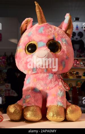 Beanie Boos. TY Stand, Toy Fair, Olympia, Kensington, London. UK Stock ...