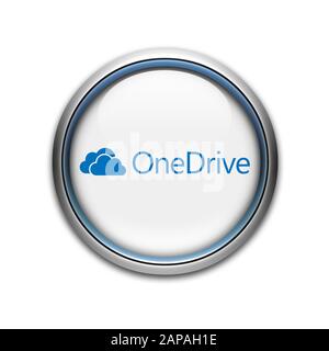 One Drive logo Stock Photo - Alamy