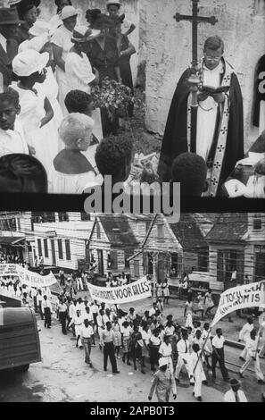 Filmstrip Dutch Antilles Description: Funeral Stock Photo - Alamy