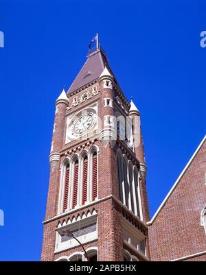 Town Hall clock tower, Perth, Western Australia Stock Photo - Alamy