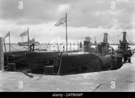 Visit British warships to Rotterdam. Submarines, including the HMS ...
