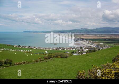 Borth Aberystwyth Beautiful Stock Photo - Alamy