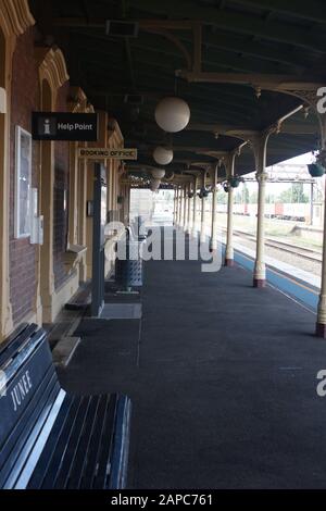 Junee Railway Station, a heritage-listed station built in the 19th ...