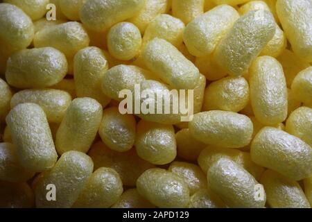 The picture shows yellow fill material Stock Photo - Alamy