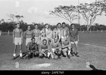 Deca football field Description: Batavia. In the Decapark a football ...