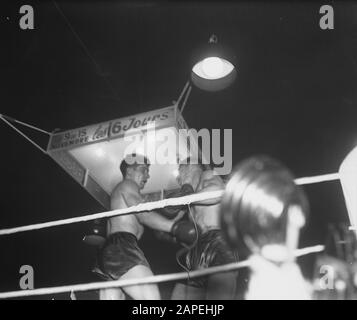 Brussels. Boxing medium weight. Cyrille Delannoit (Belgium Stock Photo ...