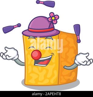 Colby jack cheese cartoon character design having angry face Stock ...