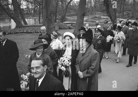 Visit Royal guests Keukenhof (Fabiola and Boudewijn Date: May 2, 1962 ...