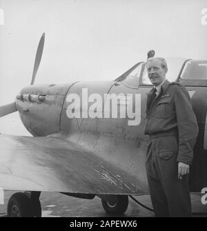 322 (Dutch) squadron RAF Description: Caption Dutch pilot with the ...