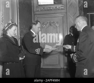 Admiral Van Holthe awards Resistance Star East Asia to Lieutenant ...