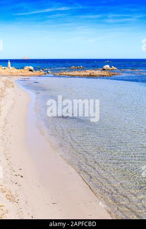 Pinarello beach, Corsica, France Stock Photo - Alamy