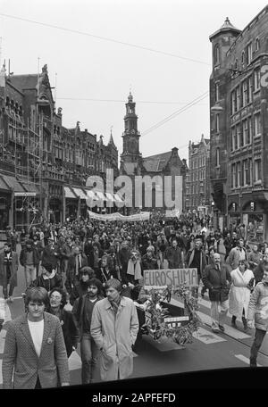 Peace march in Amsterdam by about 350,000 people against nuclear ...