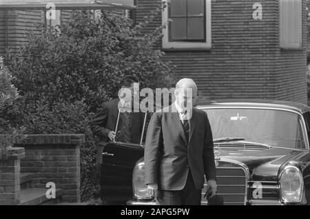 Chinese legation in The Hague, Mr. Van Tiel Date: August 9, 1966 ...